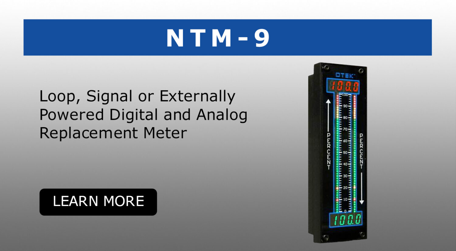 OTEK CORPORATION LED Panel Meters, Bar Graph Meters & Process Control ...